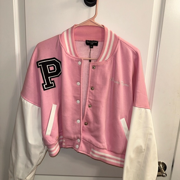 PrettyLittleThing | Jackets & Coats | Plt Varsity Jacket | Poshmark